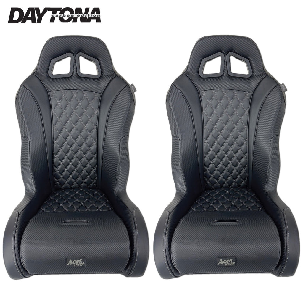 Carbon Edition Daytona Seats and Bench Seat Bundle RZR 1000/Turbo ...