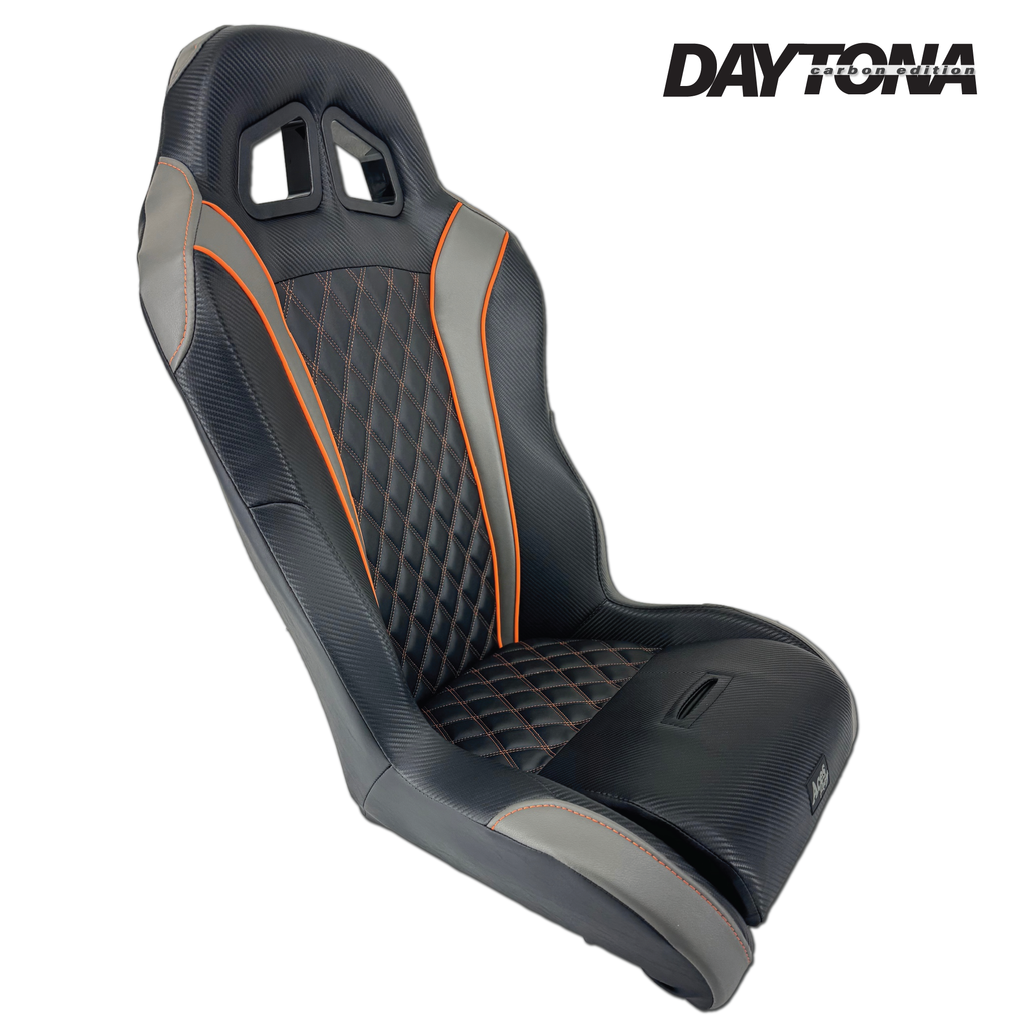 (Orange) Carbon Edition Daytona Seats – Aces Racing