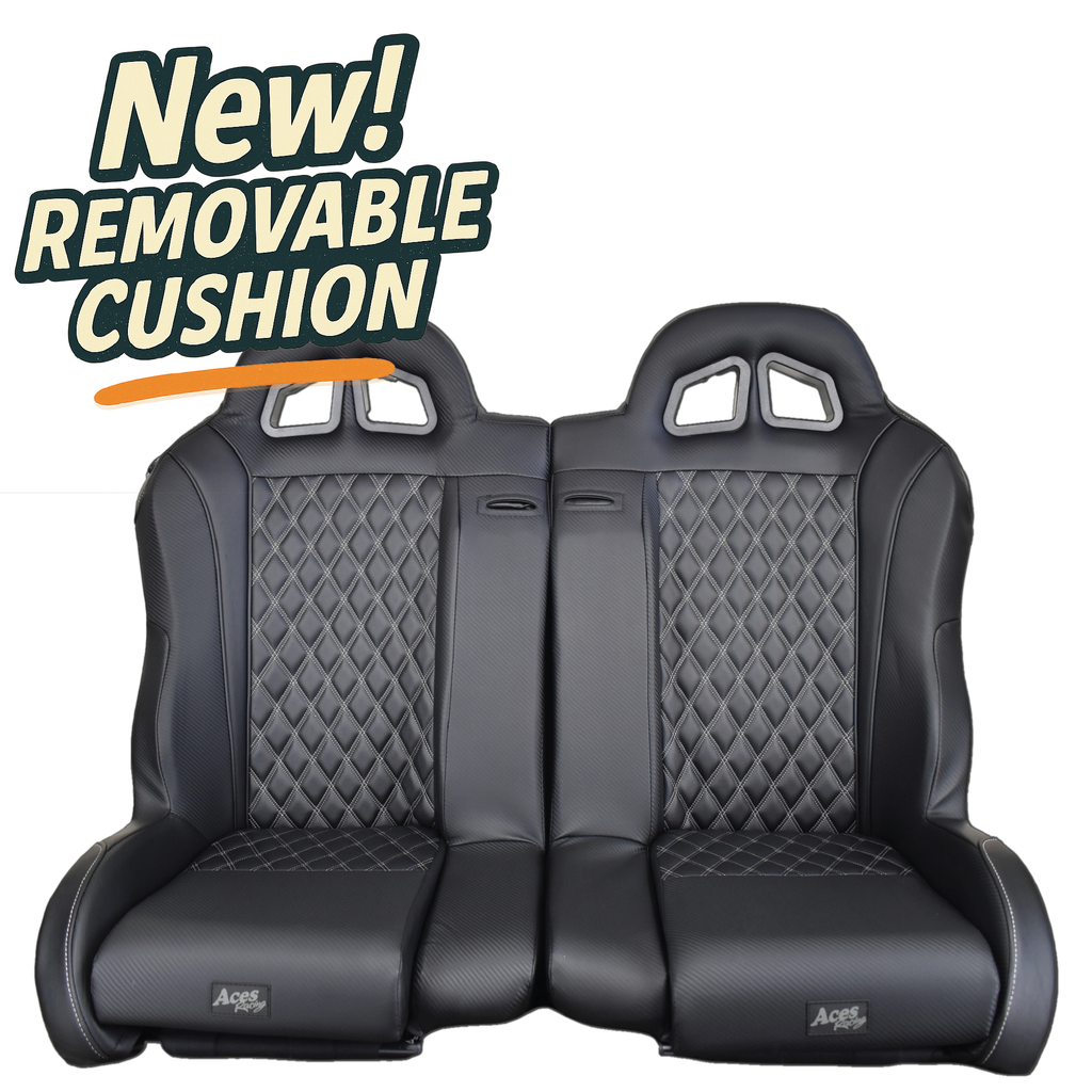 Daytona Split Bench Seat RZR 1000/Turbo – Aces Racing