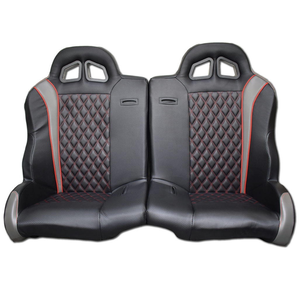 Carbon Edition Daytona Seats and Bench Seat Bundle RZR 1000/Turbo ...