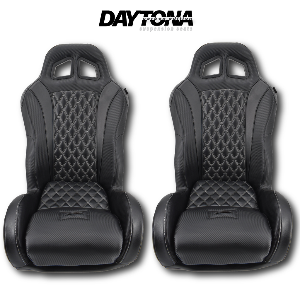 Carbon Edition Daytona Seats and Bench Seat Bundle RZR 1000/Turbo ...
