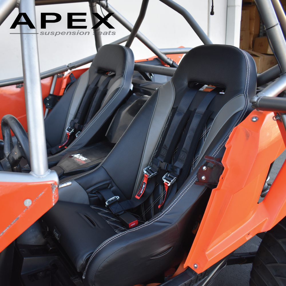 (Grey) Apex Suspension Seats – Aces Racing