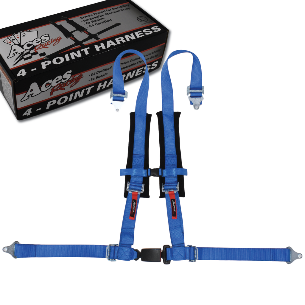 4 Point Harness With Ez-Buckle – Aces Racing