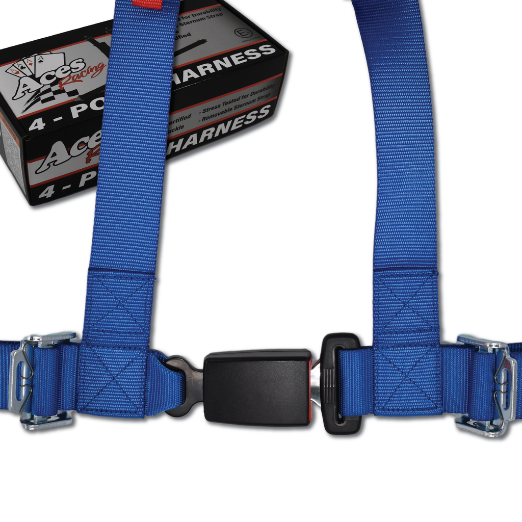 4 Point Harness With Ez-Buckle – Aces Racing