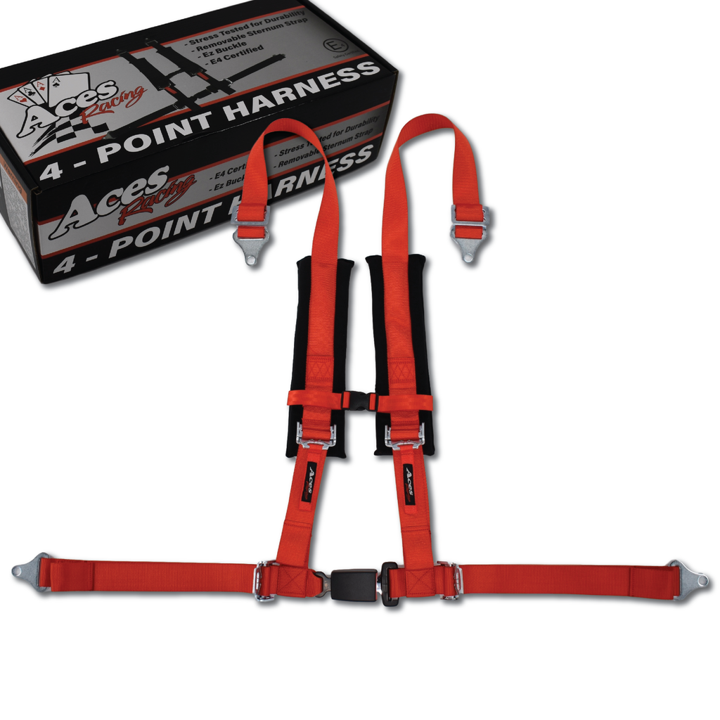 4 Point Harness With Ez-Buckle – Aces Racing